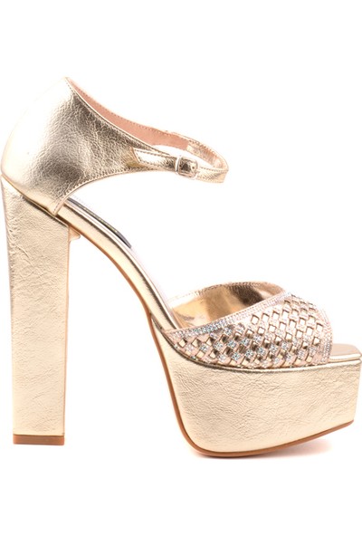 Derinet Dore Kadın Platfrom Topuklu Ayakkabı
