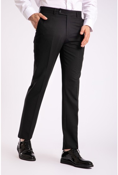 Mutlu City Erkek Kumaş Pantolon 1440-SIYAH