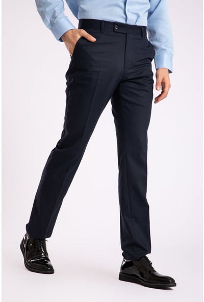 Mutlu City Erkek Kumaş Pantolon 1440-LACIVERT