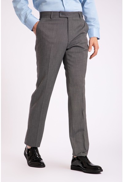 Mutlu City Erkek Kumaş Pantolon 1440-GRI