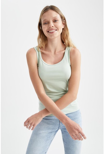 DeFacto Fitted Askılı Atlet I1059AZ21SP