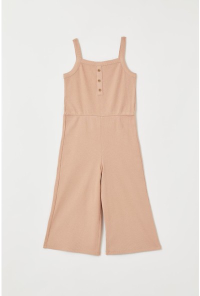 DeFacto Kız Çocuk Askılı Esnek Dokulu Tulum U4835A621SM