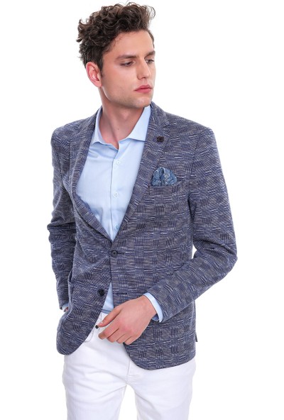 Morven Girona Slimfit Ceket Lacivert Morven Girona Slimfit Ceket Lacivert