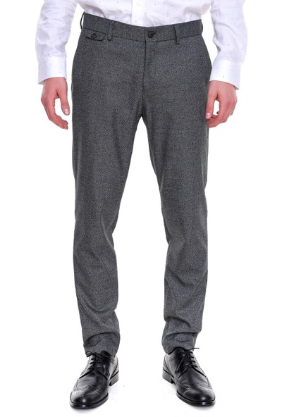 Morven Victor Slimfit Trend Pantolon Siyah Morven Victor Slimfit Trend Pantolon Siyah