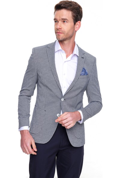 Morven Milano Slimfit Ceket Lacivert Morven Milano Slimfit Ceket Lacivert