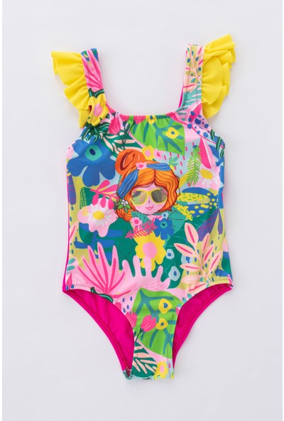 Fuşya Kız Çocuk Neverland Mayo