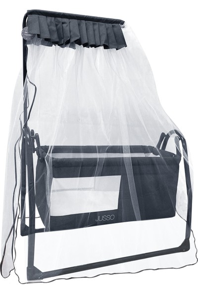 Jusso Vanetta Keten Kumaş Sallanabilir Bebek Beşiği Jusso Vanetta Keten Kumaş Sallanabilir Bebek Beşiği