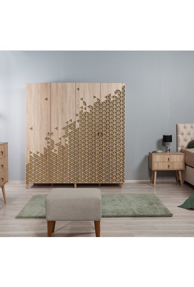 Uvi Imaj Dört Kapılı Gardırop Uvi Imaj Dört Kapılı Gardırop