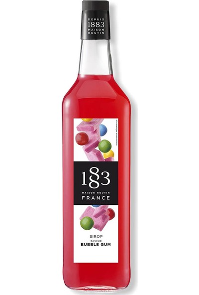 1883 Maison Routin France Bubble Gum Aromalı Şurup 1 Lt 1883 Maison Routin France Bubble Gum Aromalı Şurup 1 Lt