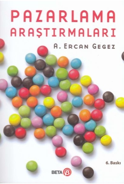 Pazarlama Araştırmaları - A. Ercan Gegez