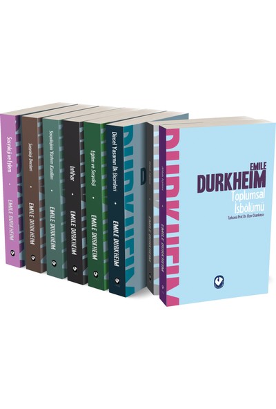 Cem Yayınevi Emile Durkheim Seti