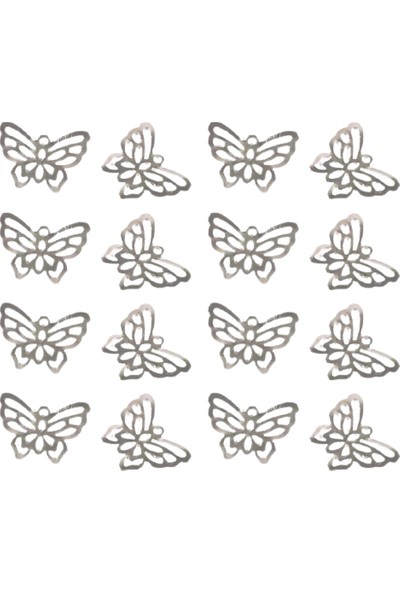 Subu Takı 50 Adet Kelebek Pul Takı Pulu Takı Ucu Takı Malzemesi Subu Takı 50 Adet Kelebek Pul Takı Pulu Takı Ucu Takı Malzemesi