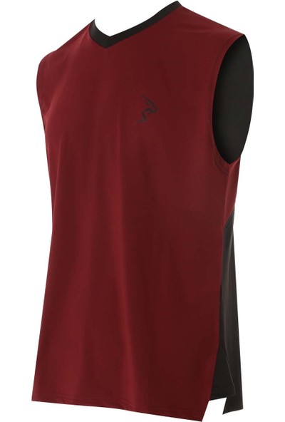 Gymlegend Viper Erkek Kolsuz Tişört - Bordo