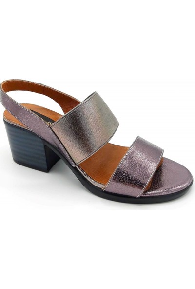 Cassido Shoes Hakiki Deri Sandalet