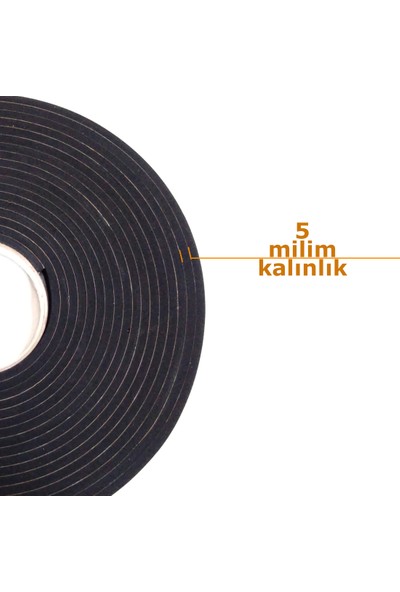 Larende Plastik Yapışkan Kapı Pencere Süngeri Eva-5*10