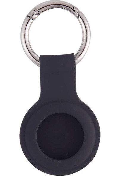 Nezih Case Apple Airtag Uyumlu Koruyucu Silikon Anahtarlık Gri Nezih Case Apple Airtag Uyumlu Koruyucu Silikon Anahtarlık Gri