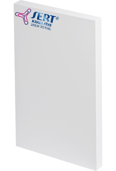 Sert Kırtasiye Arkadan Zımbalı Tuval 25 cm x 35 cm