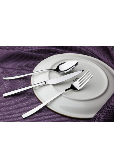 Fertilita Elitsa - Moskova 12 Kişilik 108 Parça Gümüş Çatal, Kaşık ve Bıçak Takımı