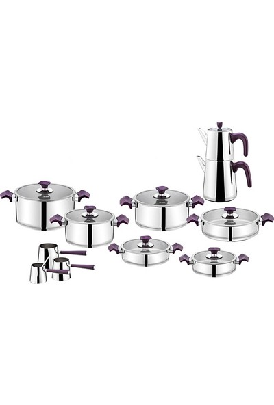 Aryıldız T/t Kıng Ideal Set Mor 22P