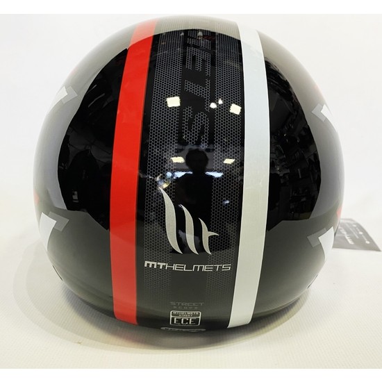 mt Kask Jet Street Scope D5 Gloss Red Yarım Kask Fiyatı