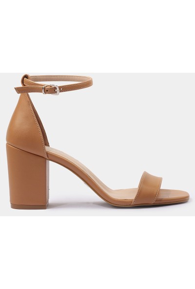 Hotiç 01SAH175140A340 Camel Kadın Sandalet