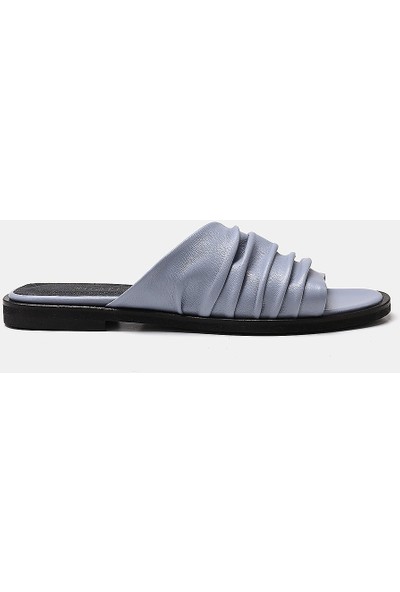 Hotiç 01TEH174270A620 Mavi Kadın Terlik