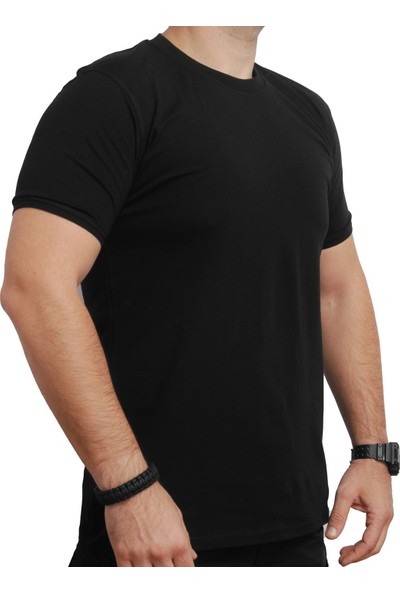 Yds Basic Tshirt (Logo Baskılı) -Siyah Yds Basic Tshirt (Logo Baskılı) -Siyah