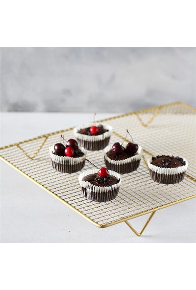 BabilStore Akayev Metal Mat Altın 43X32 cm Soğutma Teli