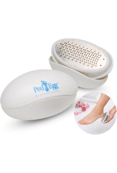 Bibizde Ayak Topuk Törpüsü Ayak Peelingi Topuk Temizleyici Törpü Ped Egg