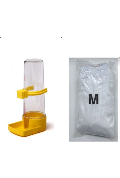 NEOPERL Muhabbet Kuş Suluğu + M Beden Kafes Tülü