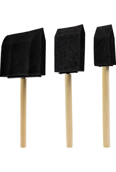 Hobi 24 Sünger Fırça Seti 3'lü