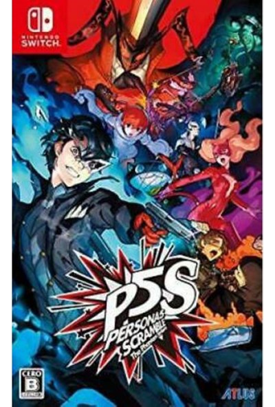 P5S Personal Strake The Phantom Strikers Nintendo Switch Oyun P5S Personal Strake The Phantom Strikers Nintendo Switch Oyun