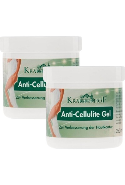 Krauterhof Anti-Cellulite Gel Selülit Karşıtı Jel 250 ml x 2 Adet Krauterhof Anti-Cellulite Gel Selülit Karşıtı Jel 250 ml x 2 Adet