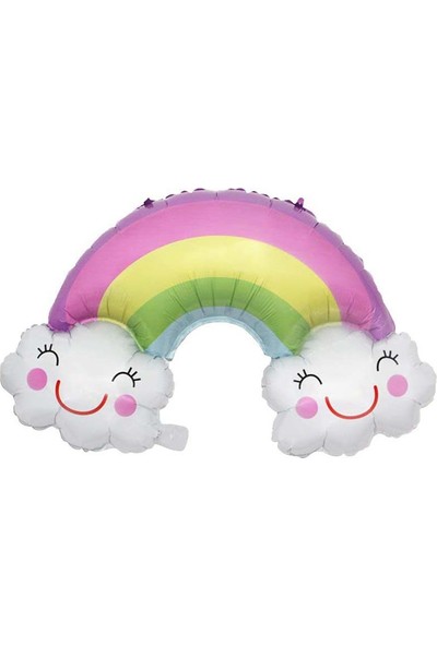 Patladı Gitti Gökkuşağı Rainbow Folyo Balon - Bebek Çocuk Parti Kutlama Patladı Gitti Gökkuşağı Rainbow Folyo Balon - Bebek Çocuk Parti Kutlama