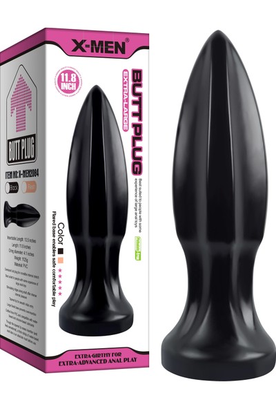 Bonilove 30 cm Büyük Boy Yumuşak Anal Plug Dildo Bonilove 30 cm Büyük Boy Yumuşak Anal Plug Dildo