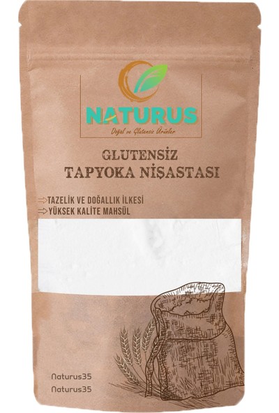 Naturus Tapyoka Nişastası Glutensiz 300 gr