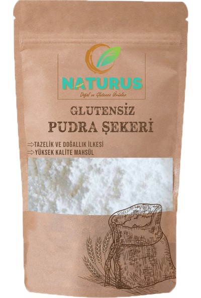Naturus Glutensiz Pudra Şekeri 1 kg