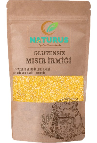 Naturus Doğal Mısır Irmiği Glutensiz 1 kg