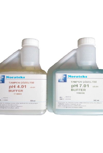 Tampon Çözeltisi Buffer Solition 7.01+4.01 Ikili Set 500 ml