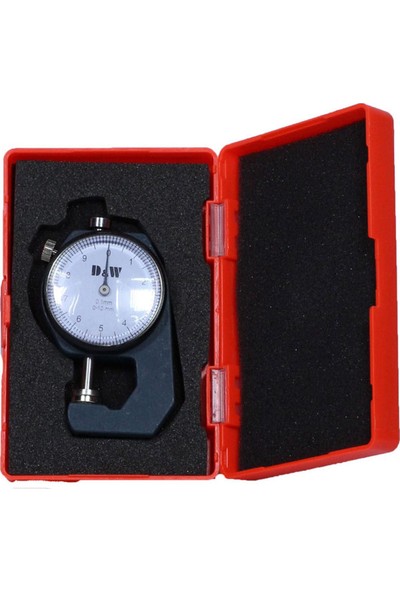 Dw 4kkcts Kalınlık Komparatörü Kumpas Cep Saat Tipi 0.1 mm10 mm
