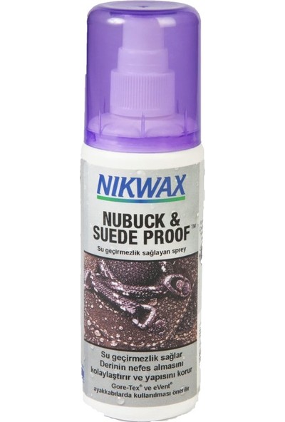 Nikwax Nubuk/süet Su Geçirmez Sprey Nikwax Nubuk/süet Su Geçirmez Sprey