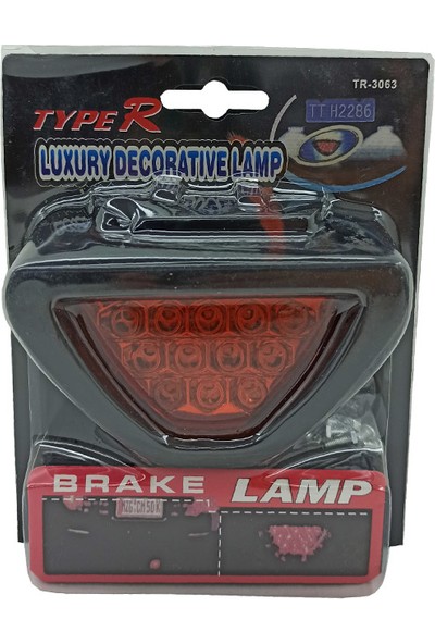 Typer Üçgen F1 Fren Lambası Typer Üçgen F1 Fren Lambası