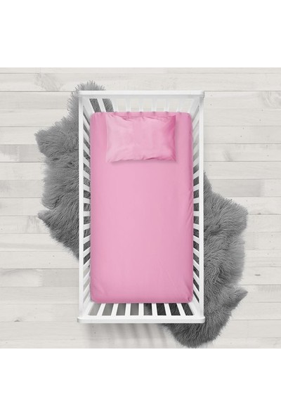 Mothercare - Pembe Bebek Karyola Çarşafı 70 x 140 cm Mothercare - Pembe Bebek Karyola Çarşafı 70 x 140 cm