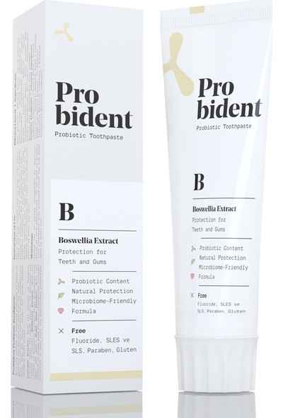 Probident Probiyotik Diş Macunu Akgünlük Özüt İlaveli Probident Probiyotik Diş Macunu Akgünlük Özüt İlaveli