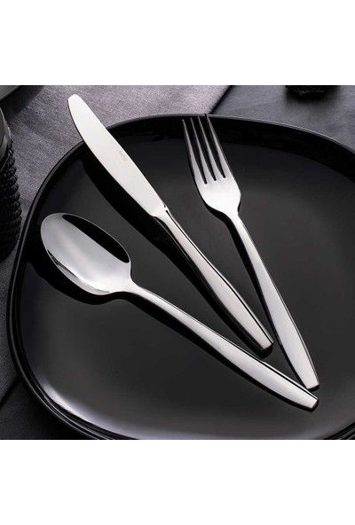 Nehir Sahra Sade 84 Parça Kutulu Çatal Kaşık Bıçak Takımı Nehir Sahra Sade 84 Parça Kutulu Çatal Kaşık Bıçak Takımı
