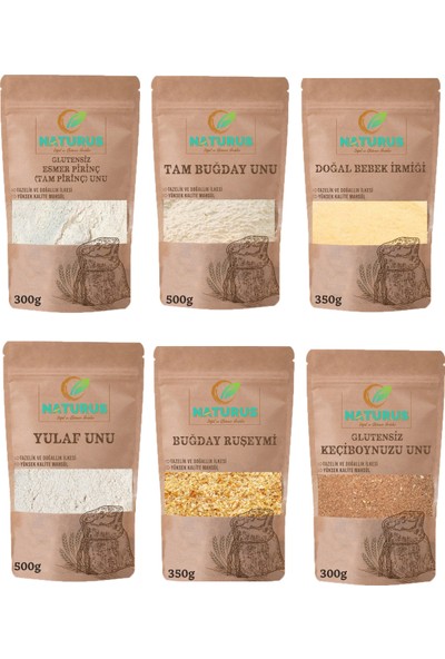 Naturus Doğal Bebek Ek Gıda Seti Fırsat Paketi