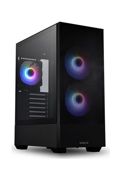Lian Li Lancool 205 Mesh 2X140MM Argb FAN/1X120MM Argb Fan Temperli Cam USB 3.0 Mesh Siyah Atx Mid-Tower Bilgisayar Kasası Lian Li Lancool 205 Mesh 2X140MM Argb FAN/1X120MM Argb Fan Temperli Cam USB 3.0 Mesh Siyah Atx Mid-Tower Bilgisayar Kasası