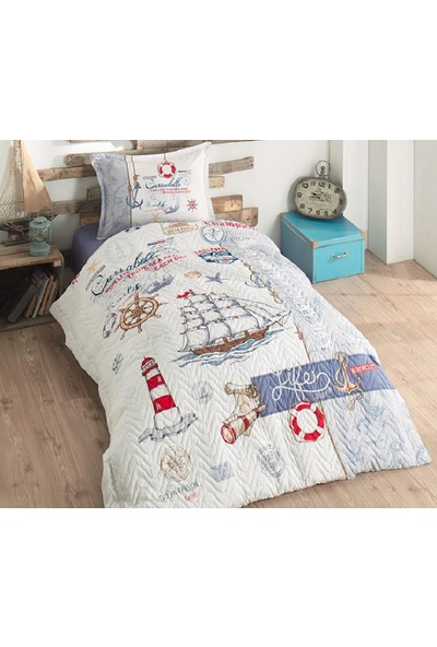 Clasy Sailife Dört Mevsim Tek Kişilik Nevresim Takımı