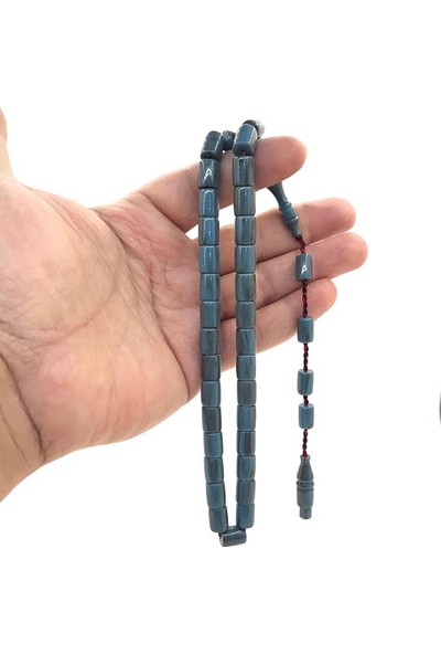 Şamil Tesbih Sistemli Sıkma Kehribar Tesbih