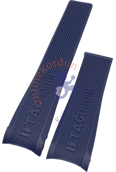 Tag Heuer Mercedes Lacivert Silikon Kordon